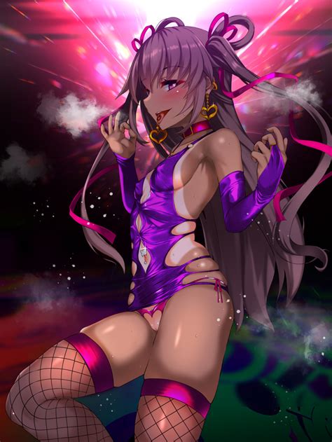 Rule 34 1girls Backlighting Bangs Bare Shoulders Blush Bodycon