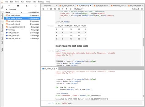 educational jupyterlab tutorial with kinetica kinetica