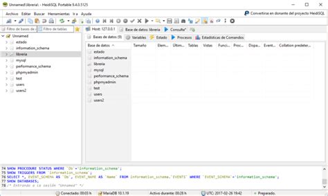 ejercicios de mysql crear la base de datos librería operating
