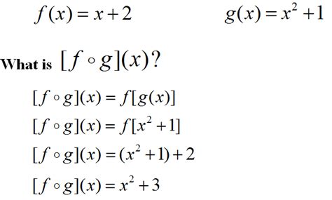 Compositions Of Functions