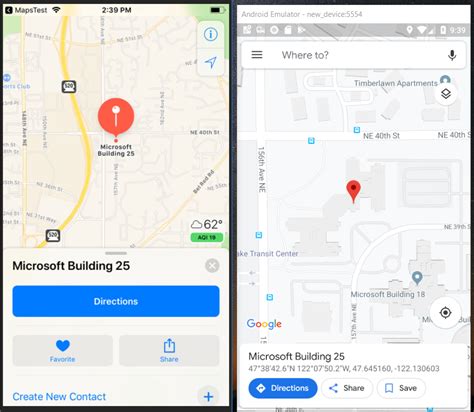 use maps to display and navigate users with xamarin