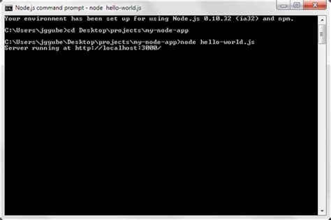 how to install node js instructions