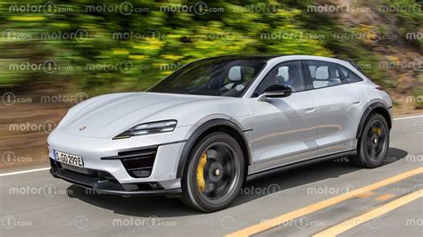 Porsche Seven Seat Electric Suv Rendering Predicts Look Of Larger Model