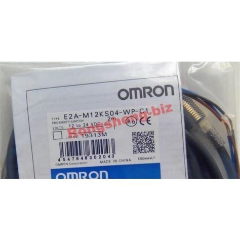 Omron E2a M12ks04 Wp C1 Proximity Switch E2am12ks04 Wp C1 12 24vdc オムロン