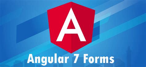 angular 7 forms wd