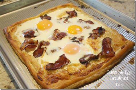 Bacon And Egg Breakfast Tart Tastingspoons