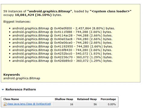 how to remove memory leaks in android app when leak occurring in
