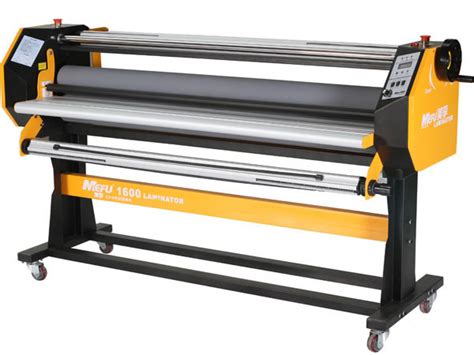 Semi Auto Hot And Cold Laminator Laminating Machinery Mefu