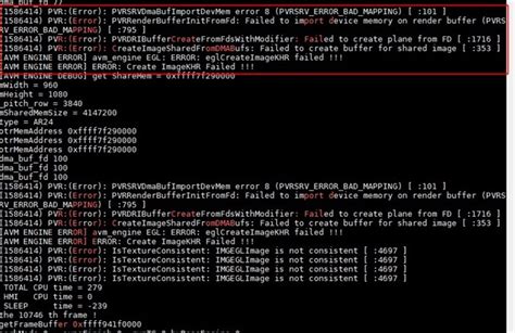 tda4vm eglimage failed to bind to other process dmafd processors
