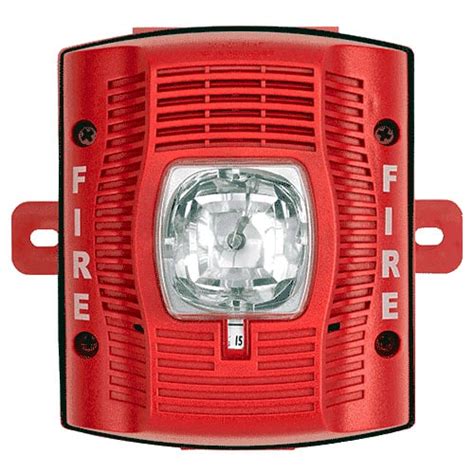 System Sensor Wall Mount Spsrk Speaker Strobe Bass United