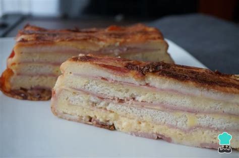 Pastel Salado De Pan De Molde Al Horno
