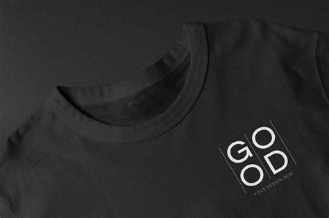 Black T Shirt Mockup Unisex Apparel Premium Psd Mockup Rawpixel