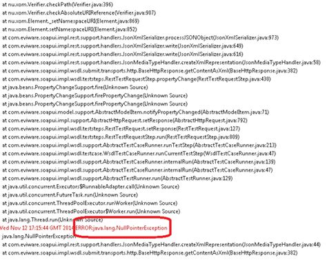 how to trace java lang nullpointerexception error smartbear community