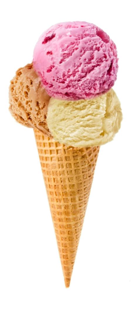 Three Ice Cream Cones Image Png Citypng