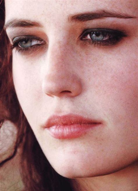 Actress Eva Green Cute Freckles Women With Freckles