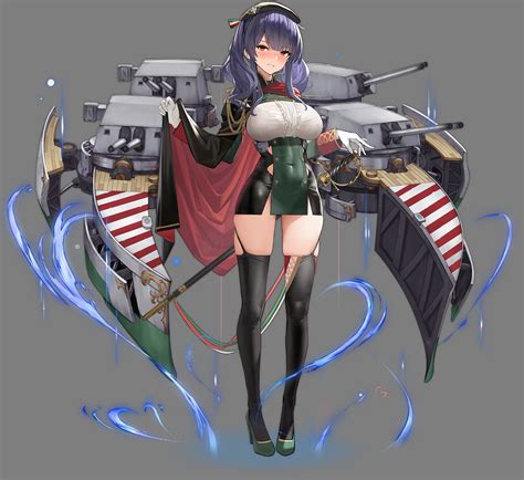 Yunsang Azur Lane Pola Azur Lane Bra Heels See Through Stockings