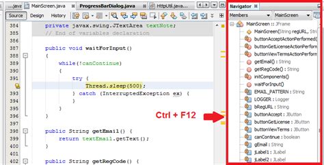 16 netbeans shortcut keys for code editing
