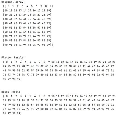 python what s the correct and efficient way to flatten numpy array