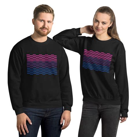 Bisexual Flag Sweatshirt Cute Bi Pride Sweater Unisex Etsy New Zealand