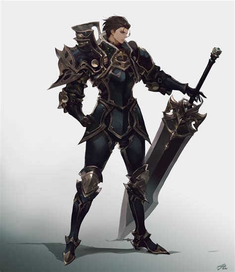 Artstation Knight Rd Lys Fantasy Character Design Character