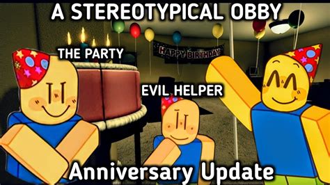 A Stereotypical Obby Anniversary Update How To Get All 2 Badges Full
