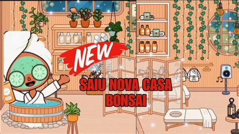 Decorei A Casa 🏡 Nova Bonsai Building Da Nova AtualizaÇÃo Toca Life