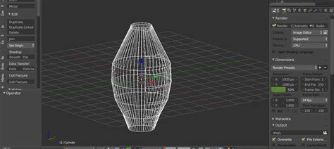 modeling how to complete a circular shape using an array modifier