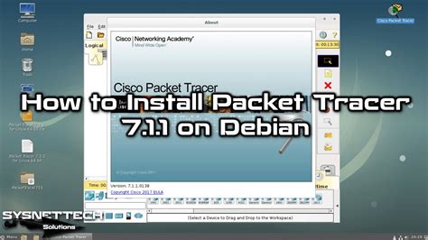 how to install cisco packet tracer 7 1 1 on debian 9 sysnettech