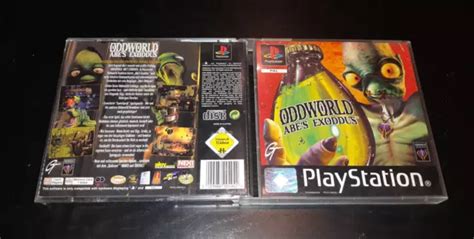 Jeu Sony Playstation Ps1 Oddworld Abes Exoddus Version Allemand Envoi