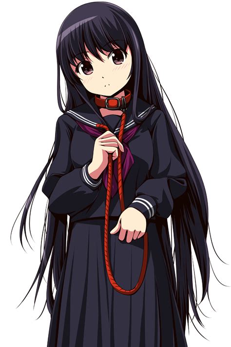 Safebooru 1girl Black Eyes Black Hair Black Serafuku Blush Collar