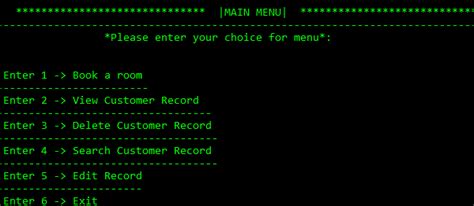 get hotel management system in c programming with source code