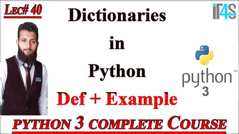 python tutorial in urdu hindi dictionaries in python how