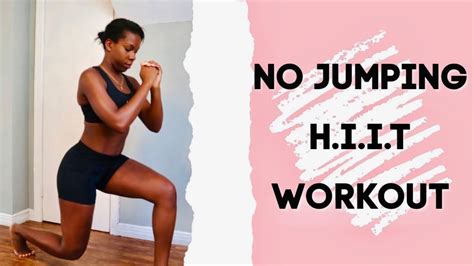 No Jumping Full Body Fat Burning Hiit Workout Apartment Friendly