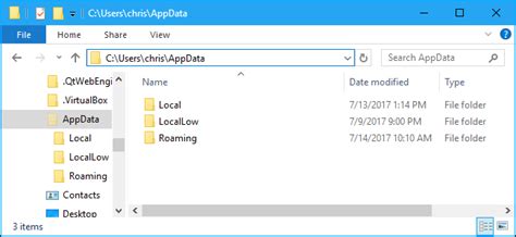 what is the appdata folder in windows