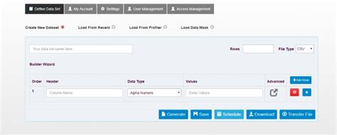 github infosys data rapid realistic data generation