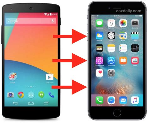 how to migrate android to iphone the easy way