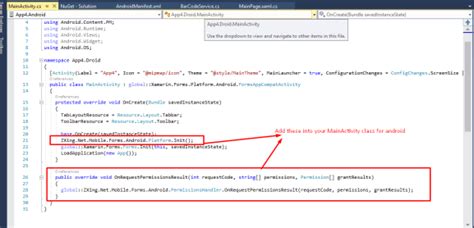 using zxing code 128 scanner in xamarin forms