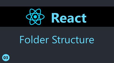 reactjs tutorial 3 folder structure youtube