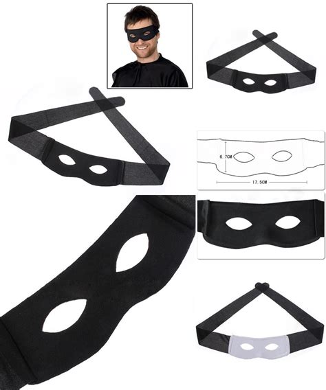 [visit To Buy] Eye Mask Costume Mask Highwayman Robber Fancy Dress