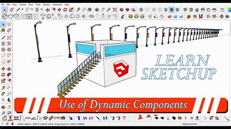 what are the dynamic components and how to use in sketchup youtube