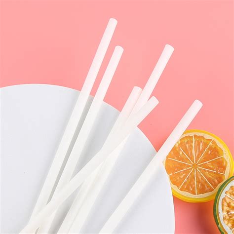 Eco Friendly Pla Straws For Drinking 100 Biodegradable Material Straw