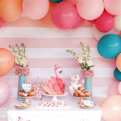 Flamingo Party Decorations Pink Flamingo Party Decor Etsy