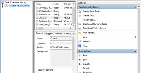 code samples vbscript task scheduler in windows task on startup hot
