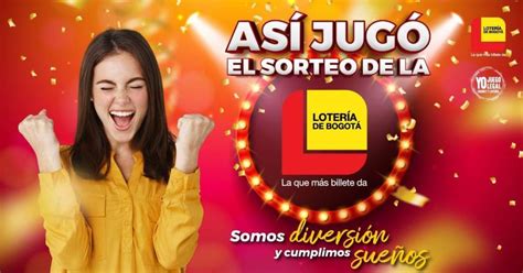 Resultados De Lotería De Bogotá Números Jueves 5 De Octubre 2023