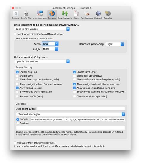 safe exam browser v2 1 3 macos a secure browser for