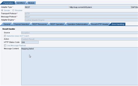 error handling in rest adapter sap pi techtalkzone