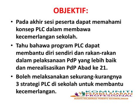 Kaedah Pelaksanaan Plc Ppt