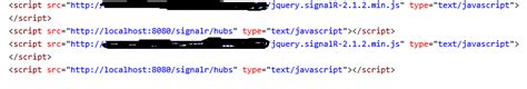 signalr is not loaded please ensure jquery sigalr x js is
