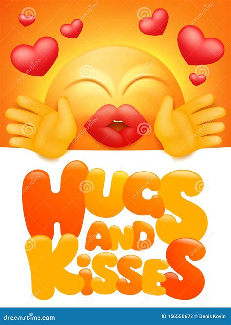 Hug Kiss Emoticon