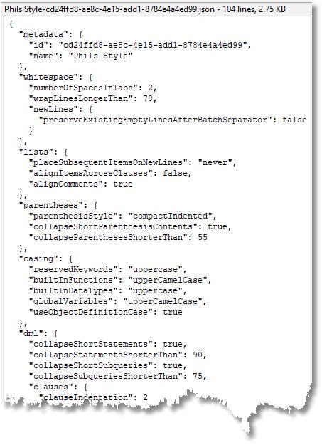 how to compare two sql prompt styles redgate